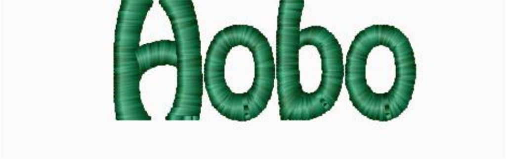 Hobo Fonts - Stitched4U